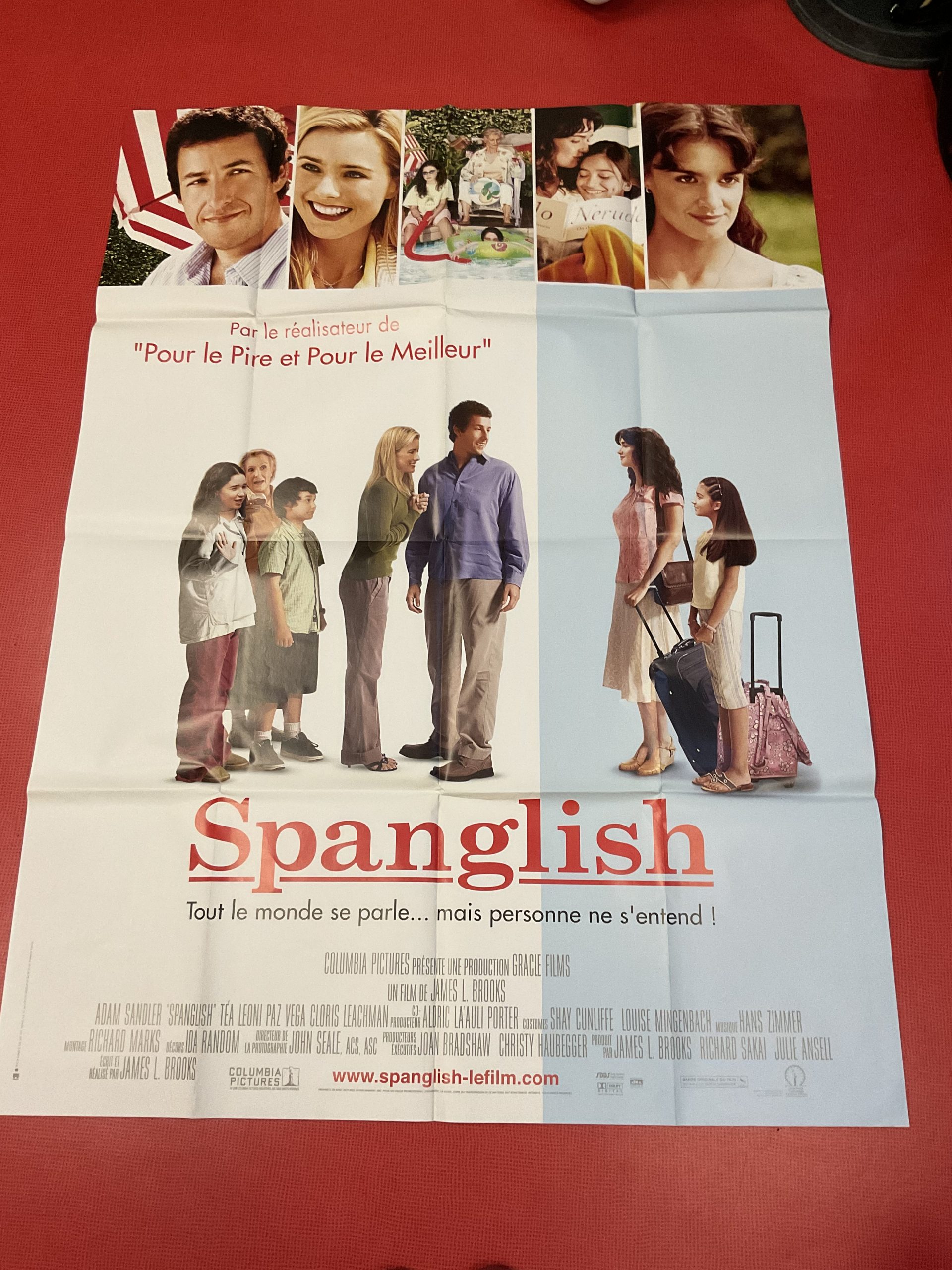 Affiche du film Spanglish (2005) - Cinéma Paradisio Affiches