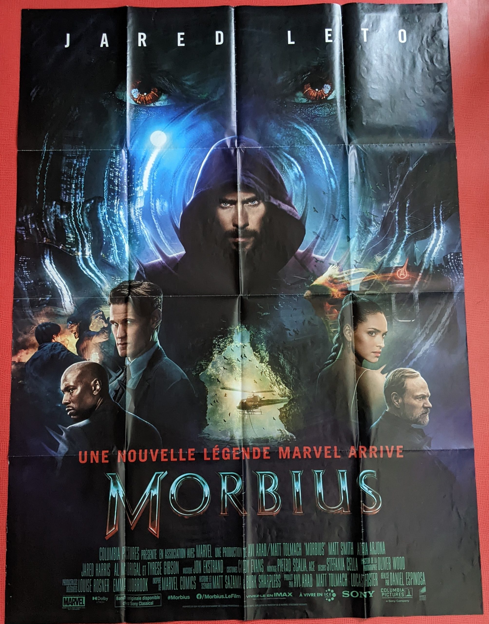 Affiche de cinéma du film Morbius (Version 2) - Cinéma Paradisio Affiches
