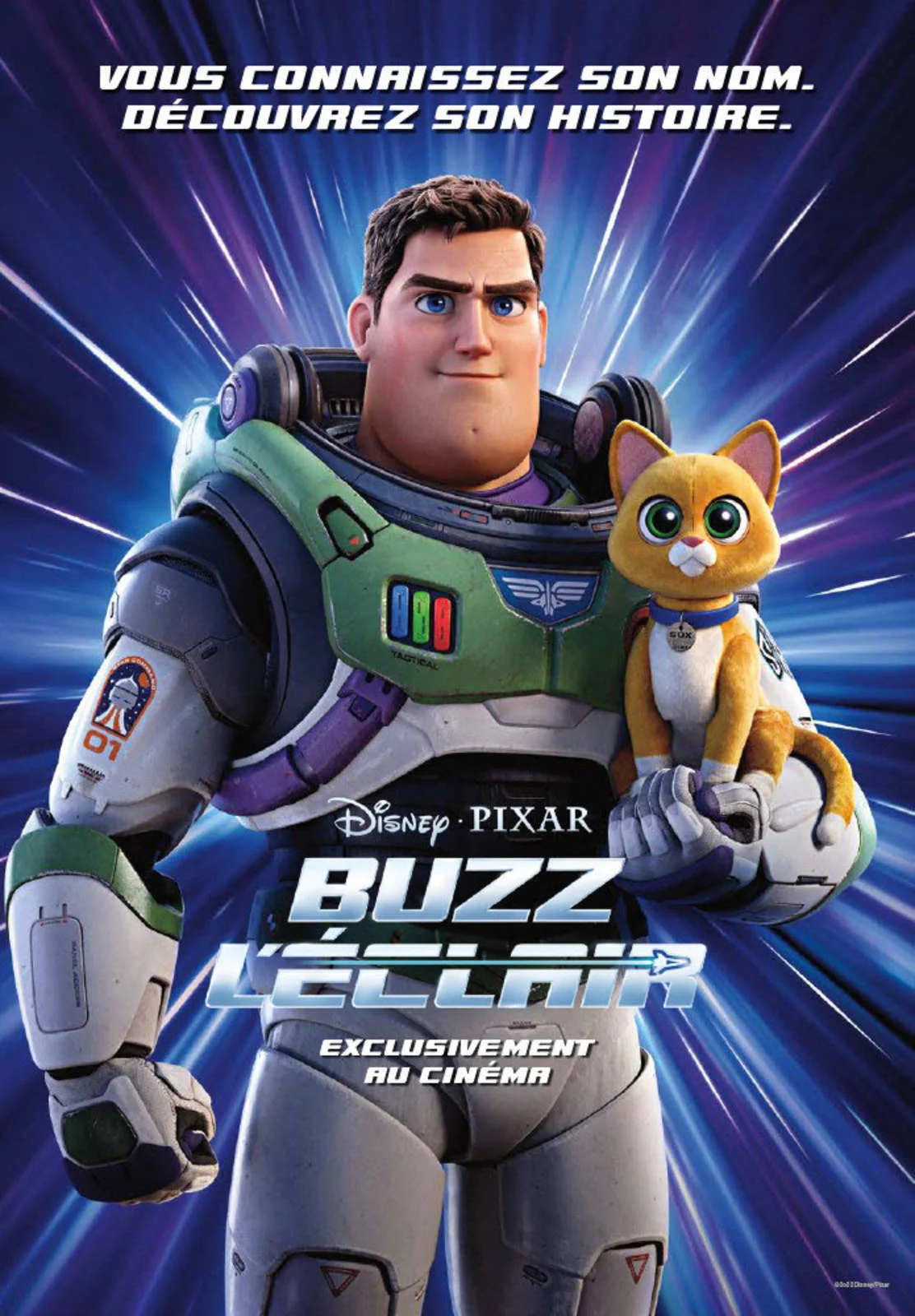 Affiche de cinéma du film "Buzz l'éclair" - Cinéma Paradisio Affiches