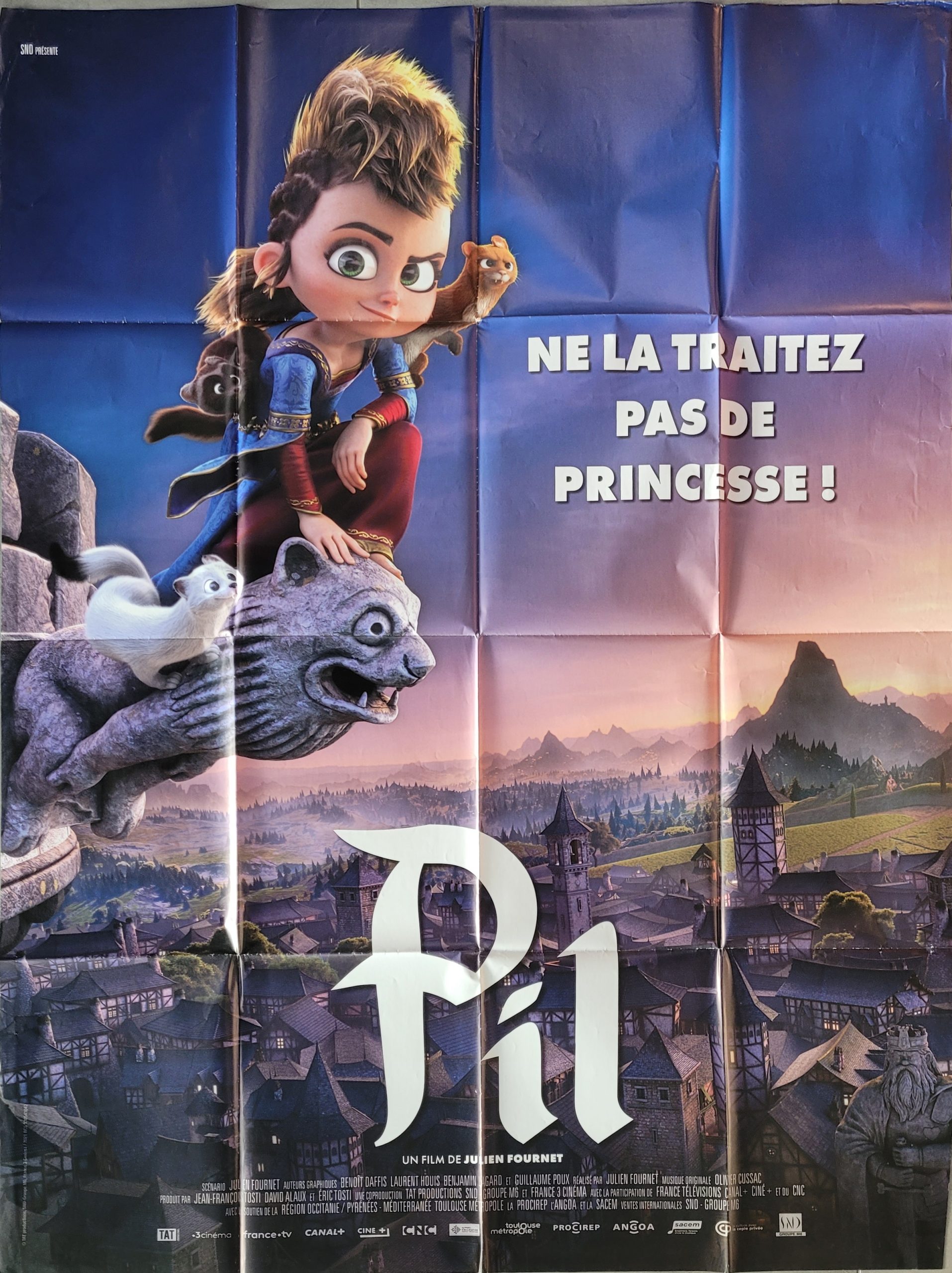 Affiche de cinéma du film "Pil" - Cinéma Paradisio Affiches