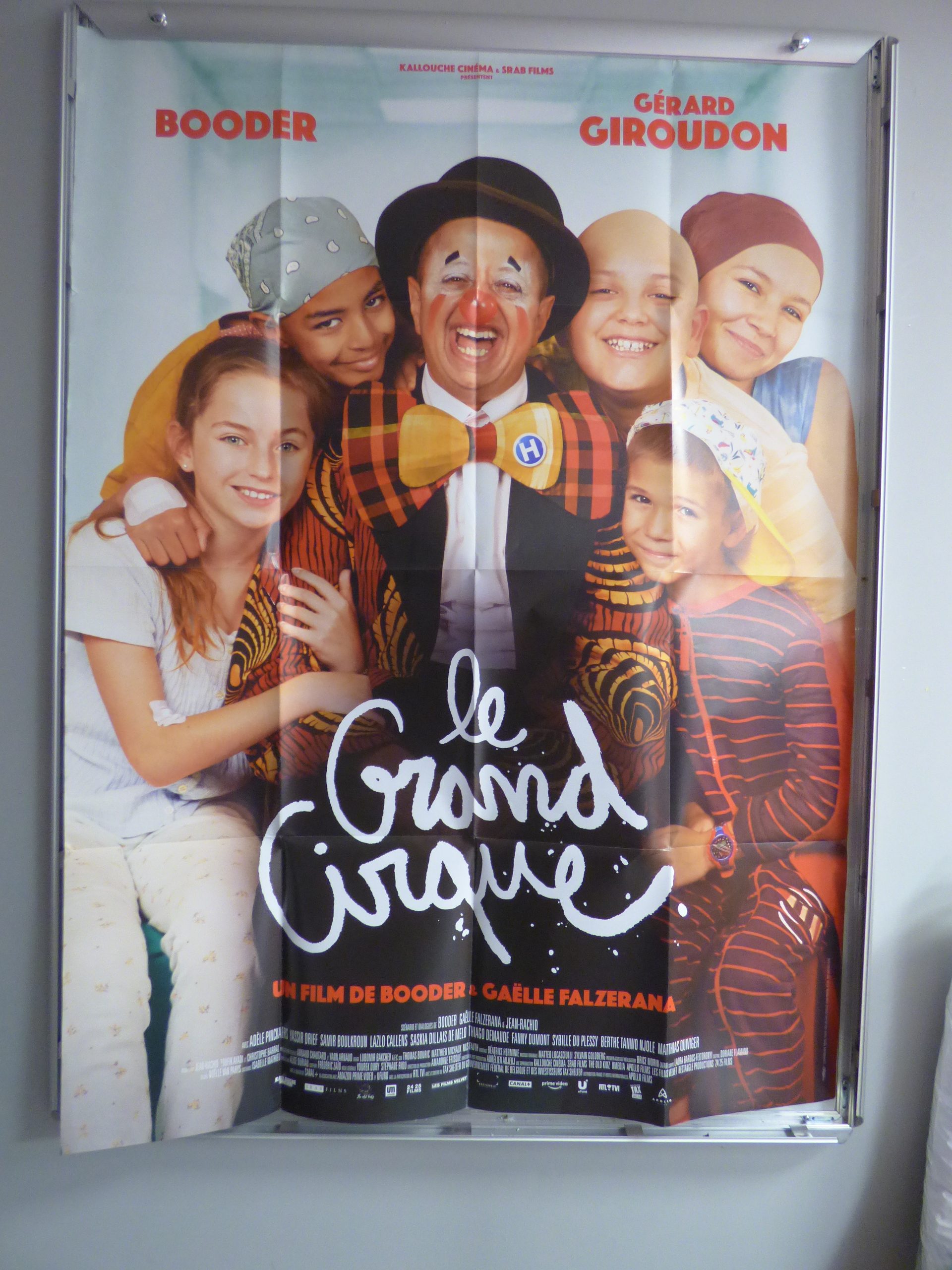 Affiche de cinéma du film "Le grand cirque"
