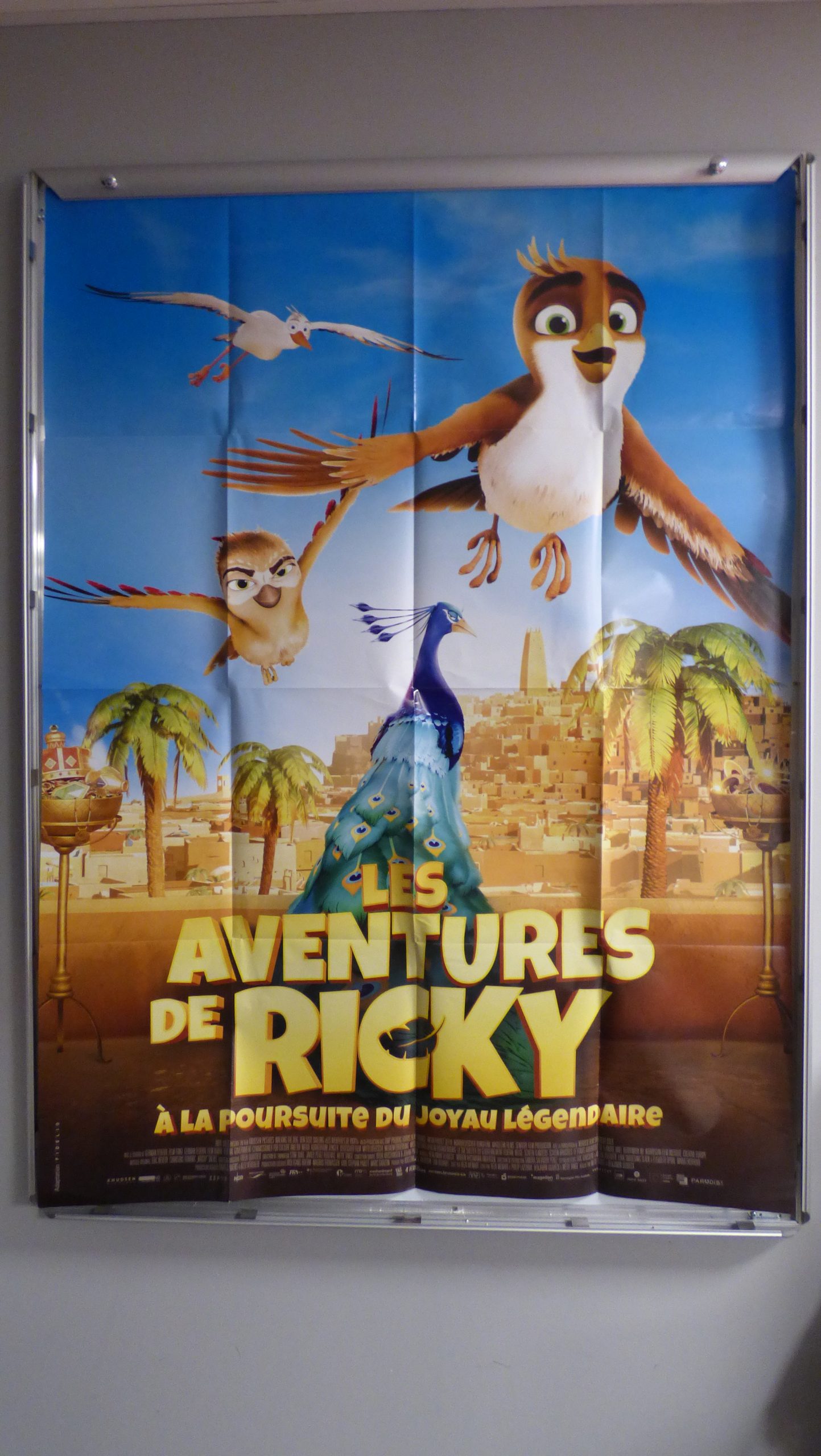 Affiche de cinéma du film "Les aventures de Ricky"