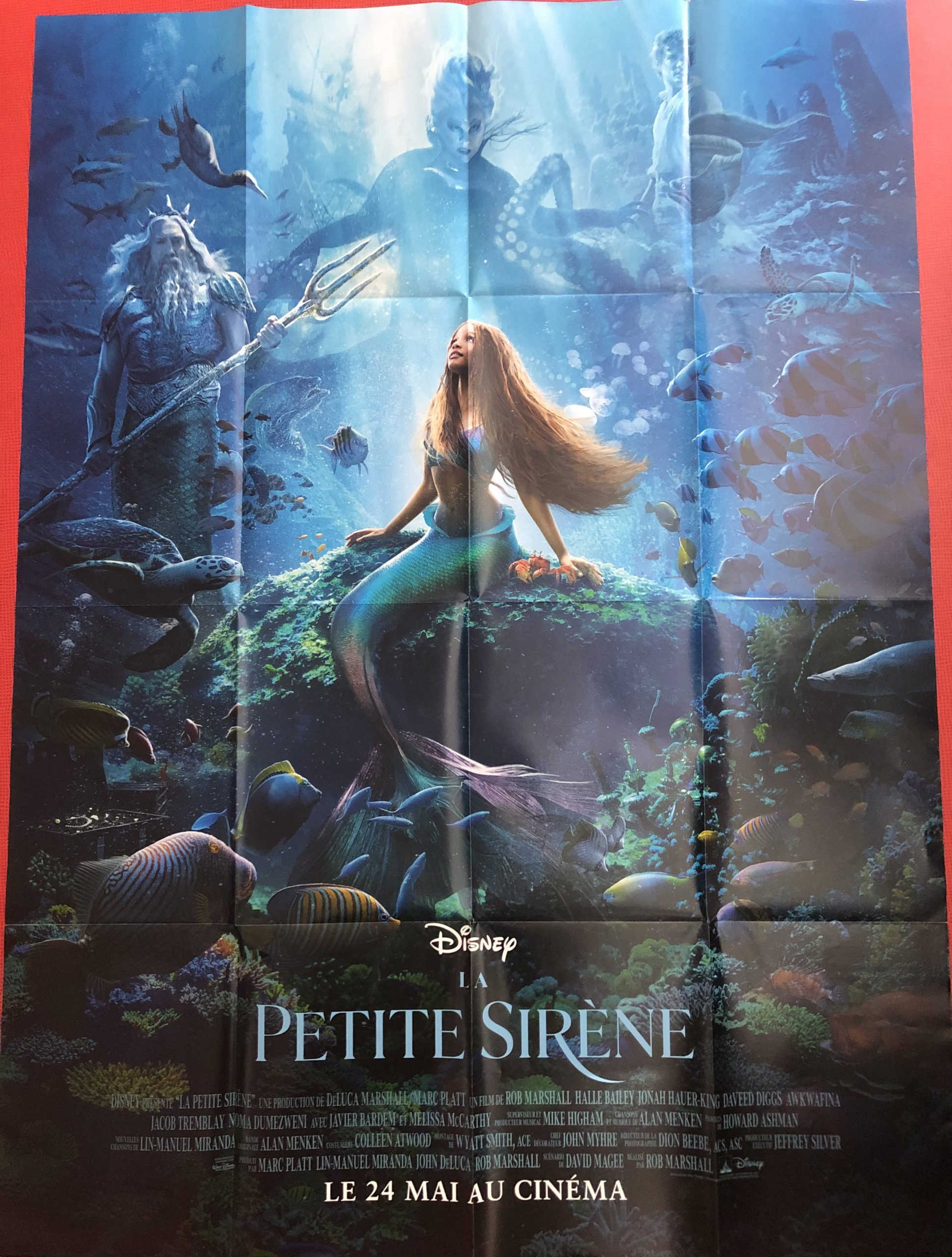 Affiche de cinéma du film La Petite Sirène